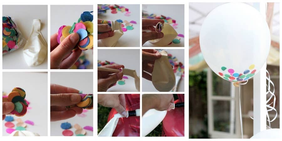 confetti party ideas