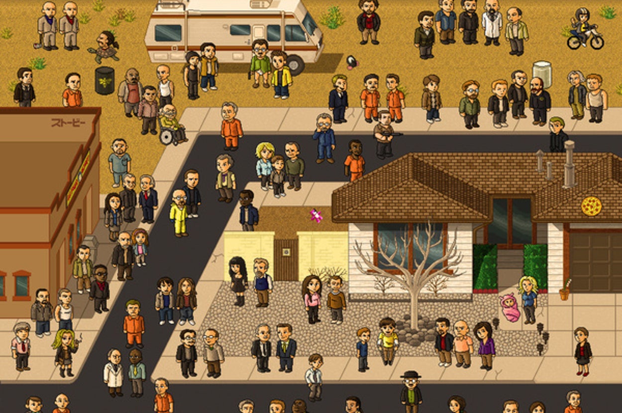 The Entire "Breaking Bad" Cast As 8-Bit Video Game Characters