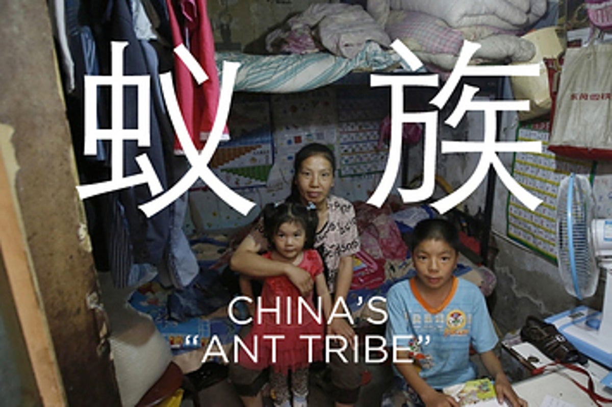 China's "Ant Tribe" Lives In The World's Most Cramped Apartments