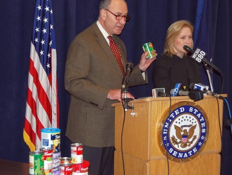 Chuck Schumer Is The King Of Posing With Food And Booze