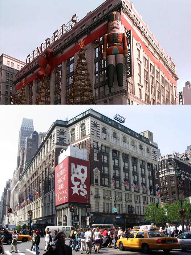 Scenes From Elf Movie Gimbels