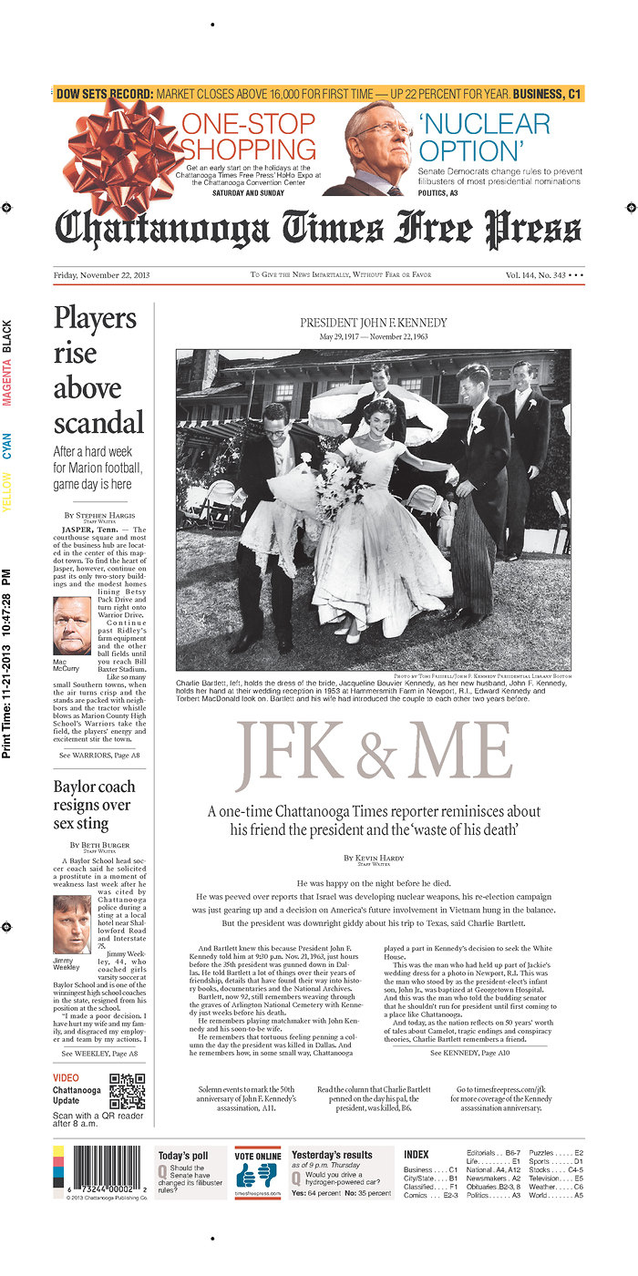 How Newspapers From All 50 States Remembered The Kennedy Assassination