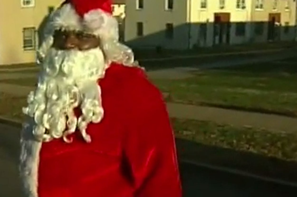 Local News Crew Captures Santa Claus Being Shot With Pellet Gun While ...