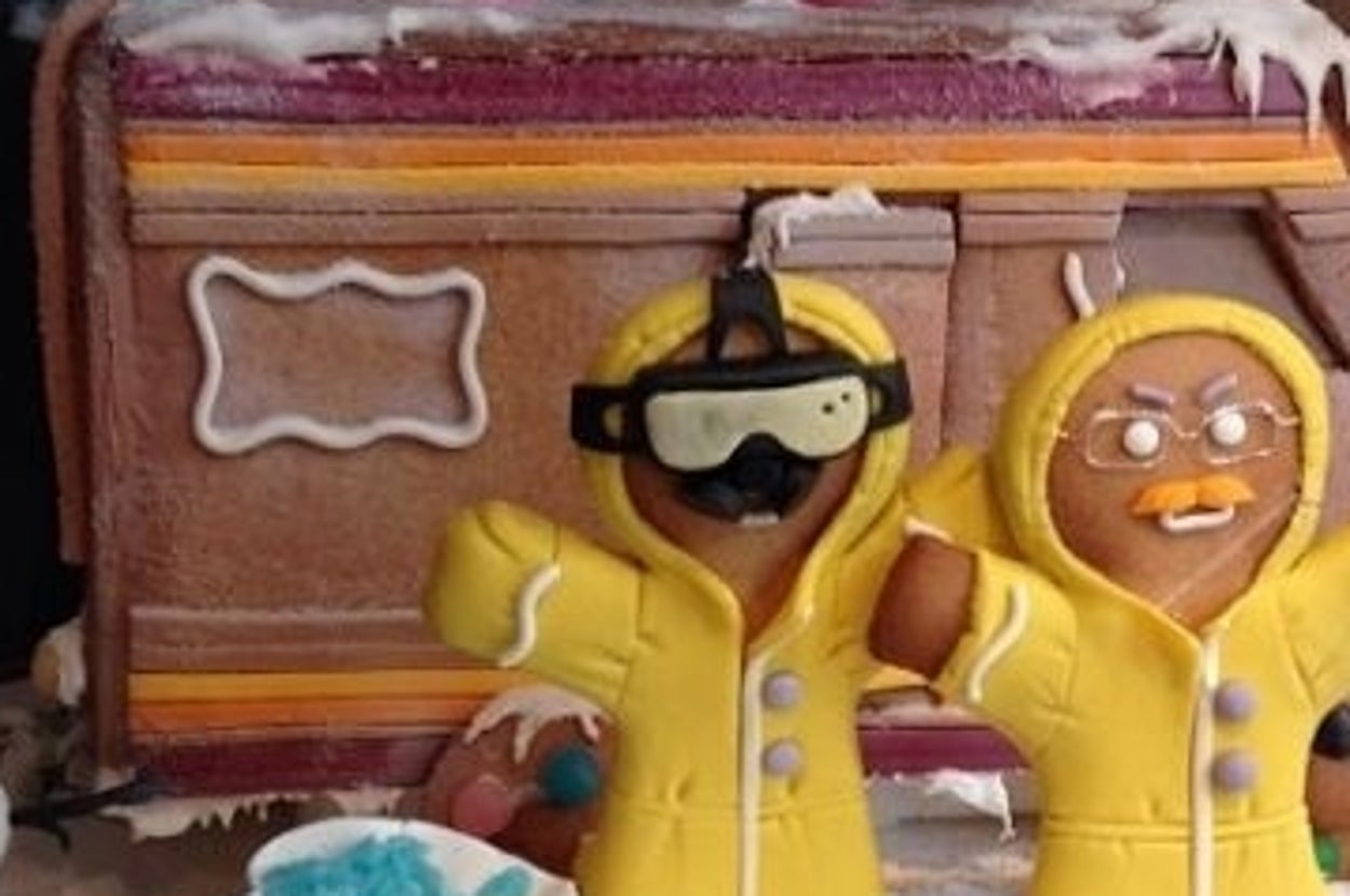 Have A Methy Christmas With This “Breaking Bad” Gingerbread House