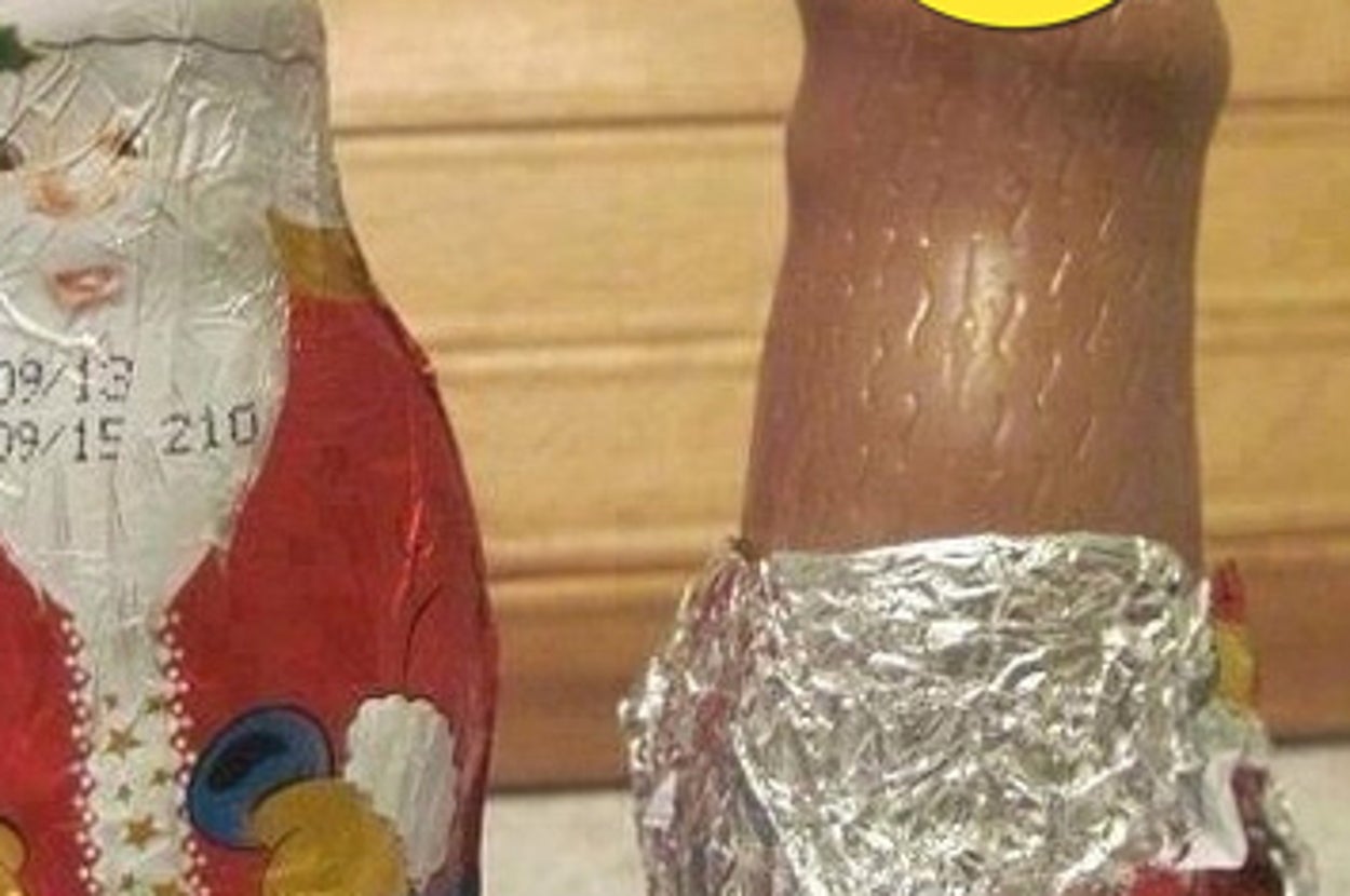 This Is Probably The Most Disturbing Chocolate Santa You’ll See This ...