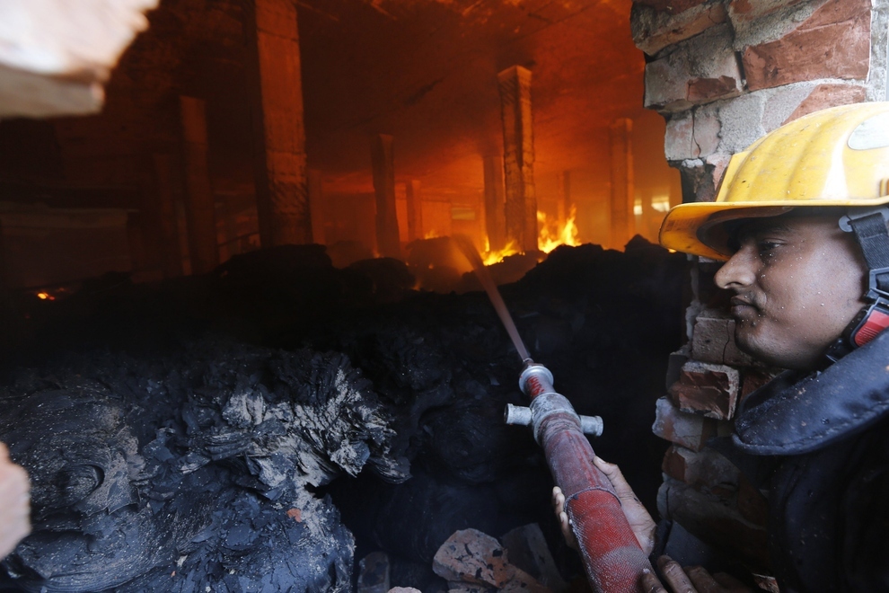 Massive Fire Started By Angry Workers Destroys Factory That Supplied To ...
