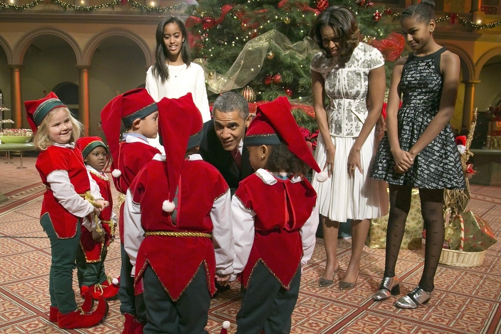 The 17 Most Excellent Presidential Christmastime Photos