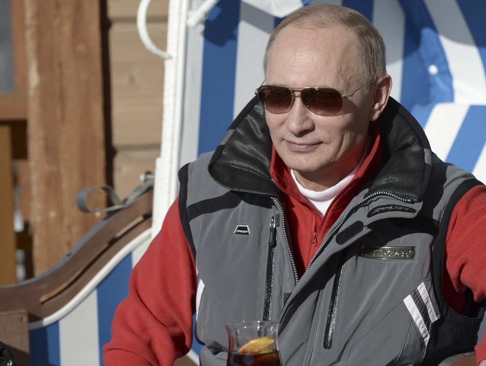 Vladimir Putin's Snow Day Is Better Than Yours