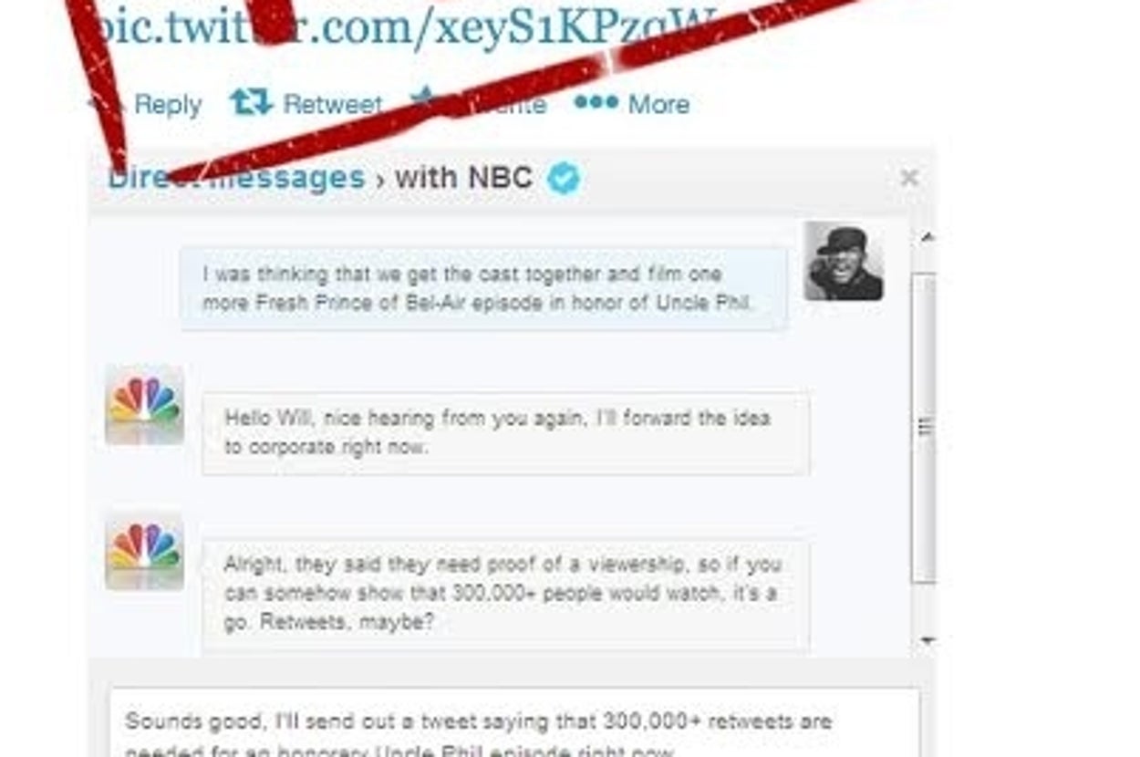 This Super-Viral Will Smith Tweet Is Super Fake