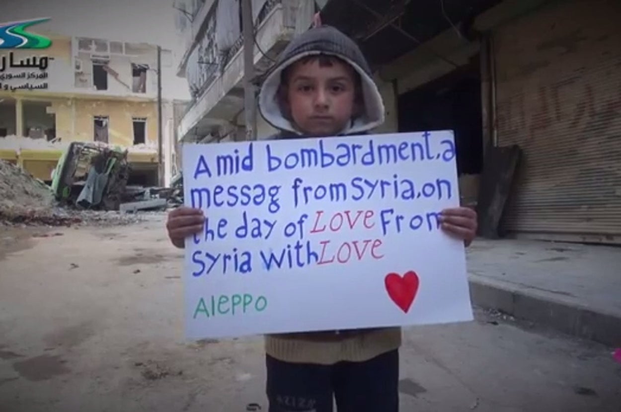 Watch This Message Of Love From The Syrian People On Valentine’s Day
