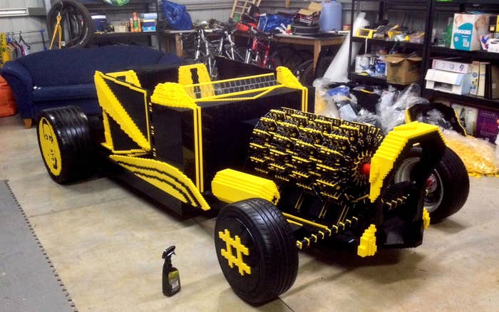 This Car Made Of Lego Bricks Has A Top Speed Of 30 km/h