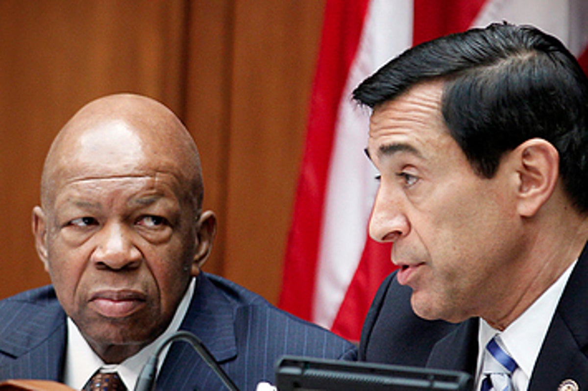 Darrell Issa Accuses Elijah Cummings Of Slander, Cummings Says Issa Is ...