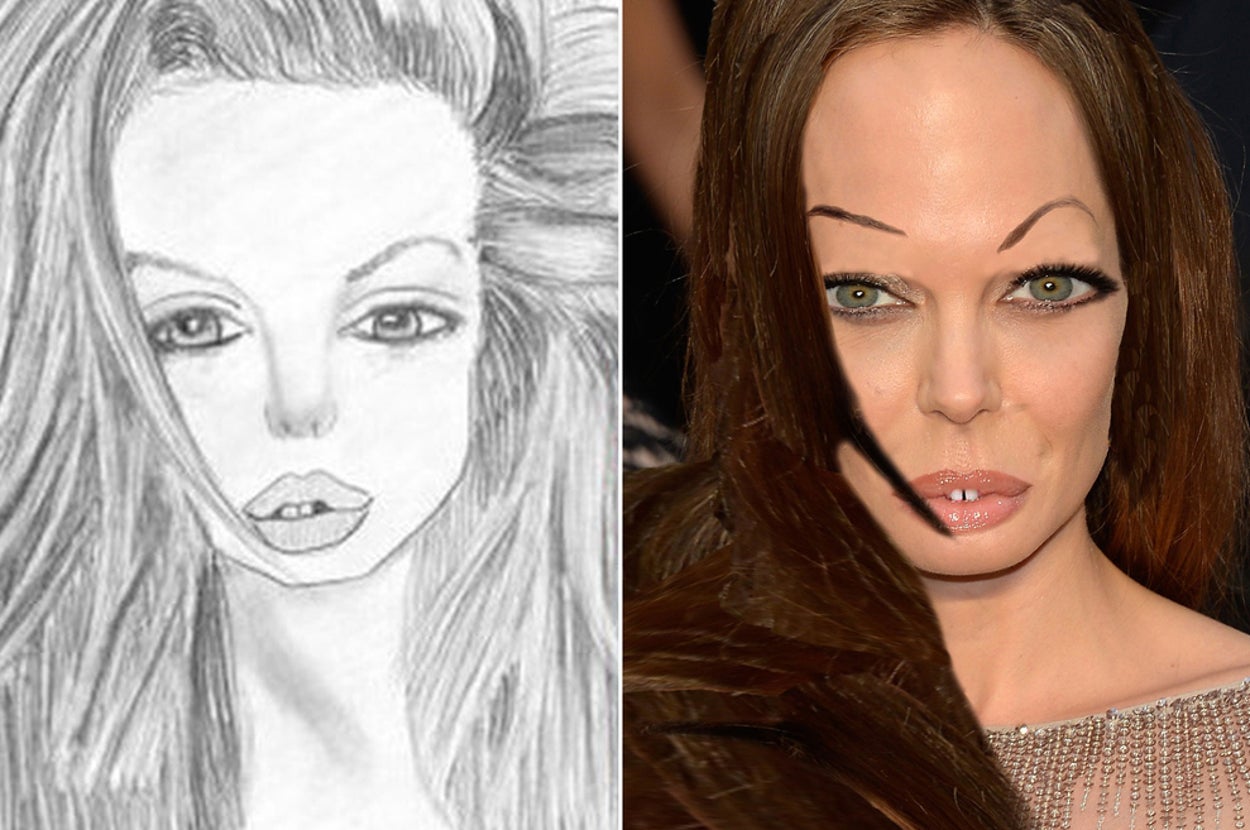 11 Terrifying Pictures Of Bad Fan Art Made Real