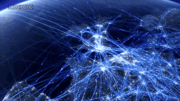 Check Out The Incredible Number Of Flights Over The UK On An Average Day