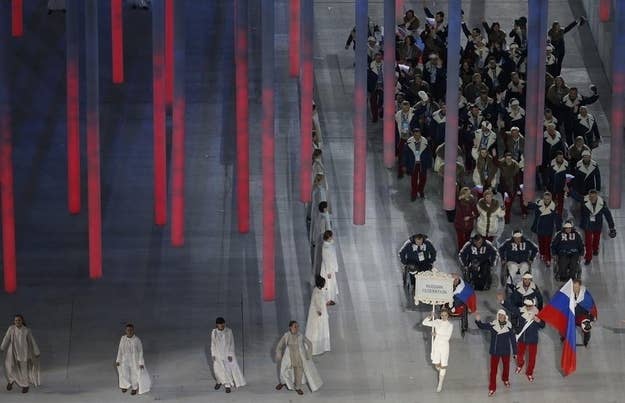 24 Photos Of The 2014 Paralympic Winter Games Opening Ceremony