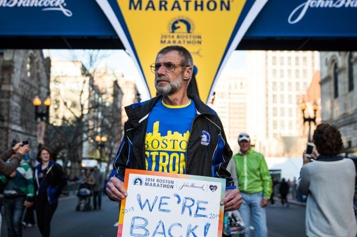 The 42 Best Signs From The Boston Marathon