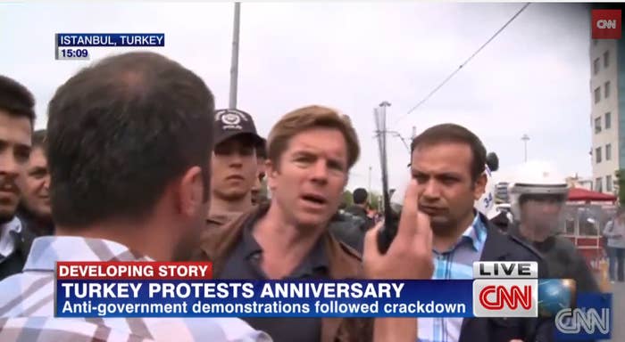 Turkish Police Detained A CNN Journalist While He Was Reporting On Air
