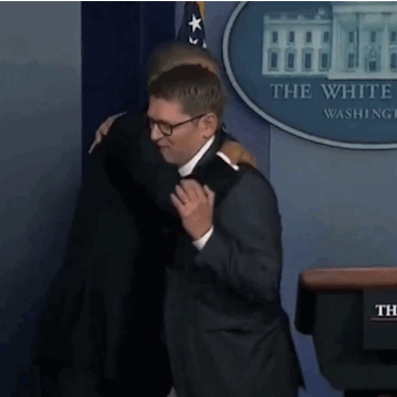 Breakdown Of The Most Awkward Hug In White House History