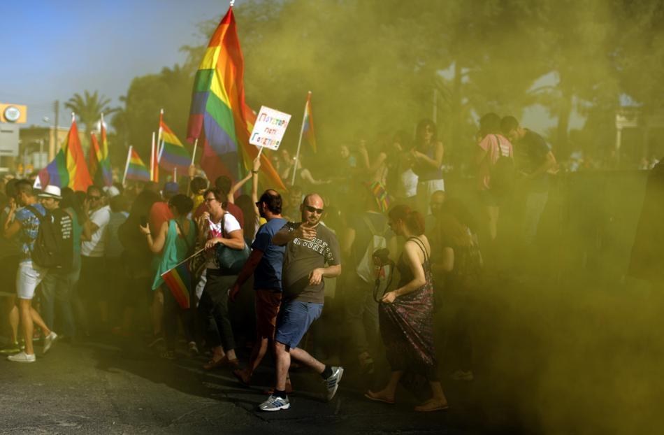 Thousands March In Cyprus’ First Gay Pride Parade