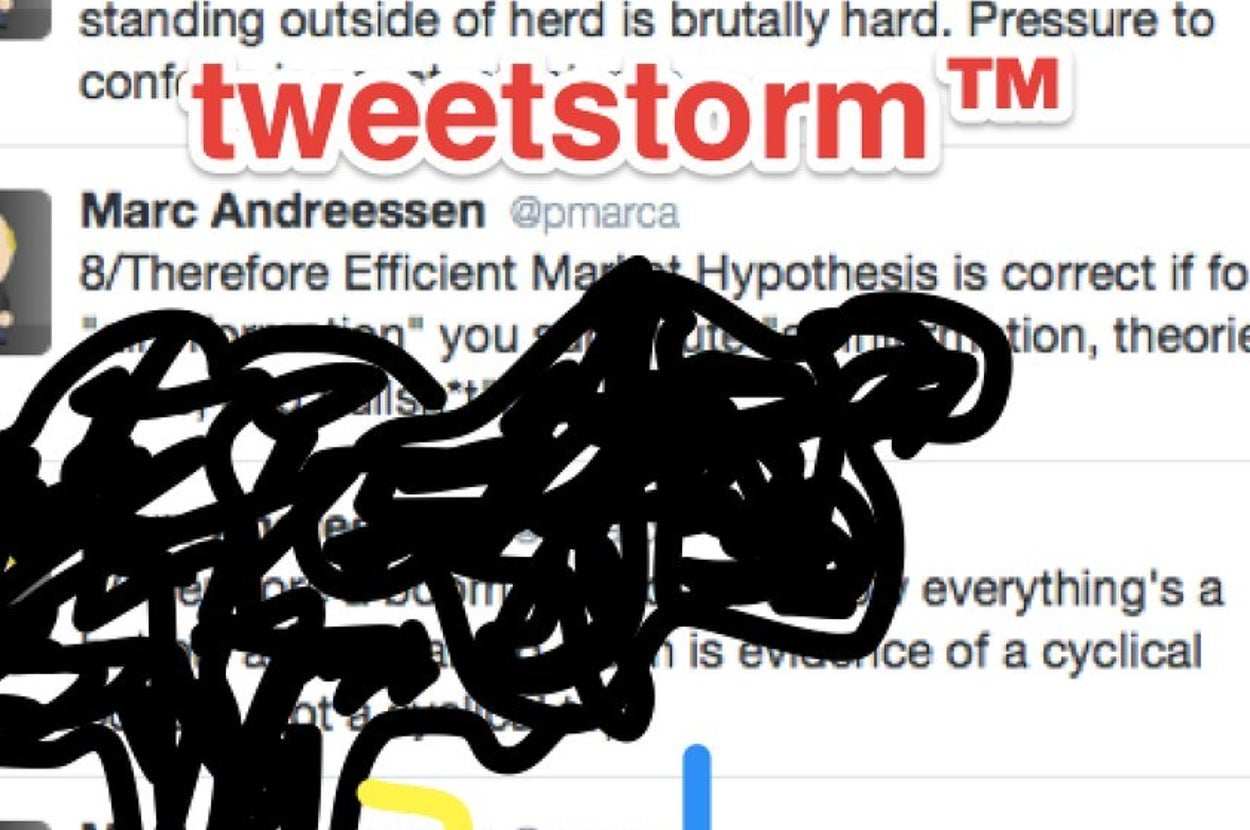 Why Twitter's Newest Tweetstorm™ Trend Must Be Stopped