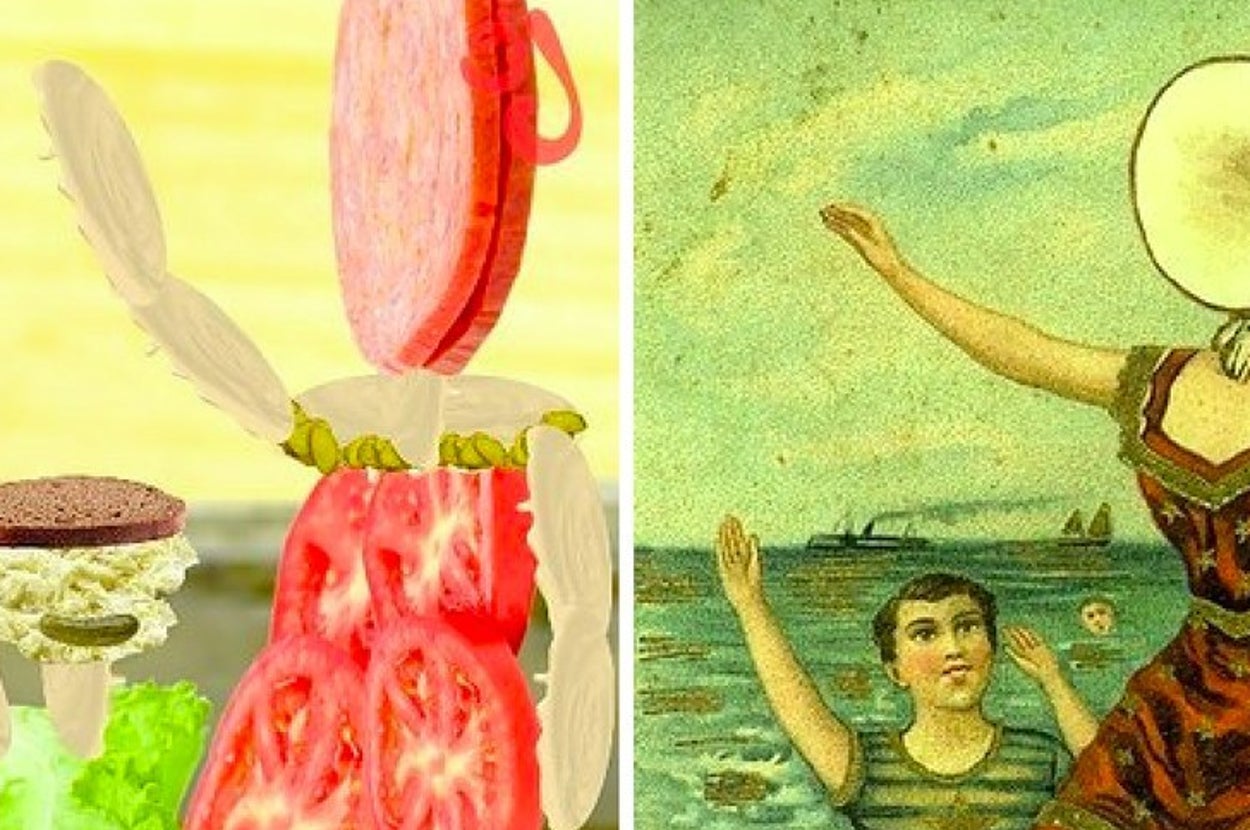 Someone Re-Created A Bunch Of Famous Album Covers With Sandwich Ingredients