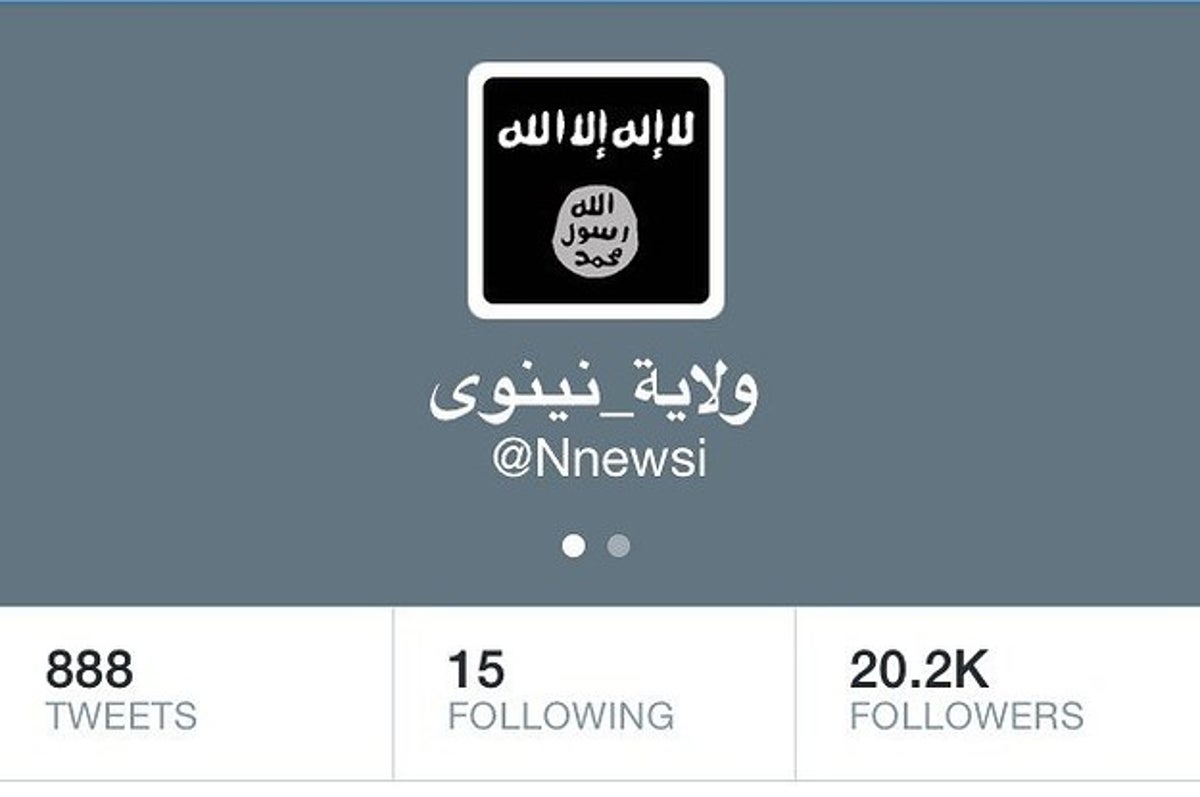 Twitter Has Suspended An ISIS Account That Live-Tweeted Its Advance In Iraq