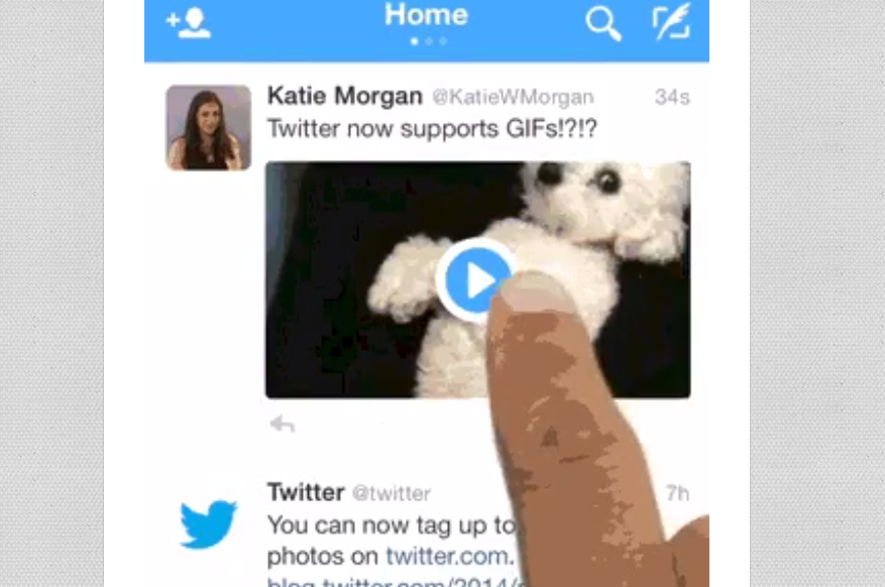 Animated GIFs Will Appear On Twitter Now