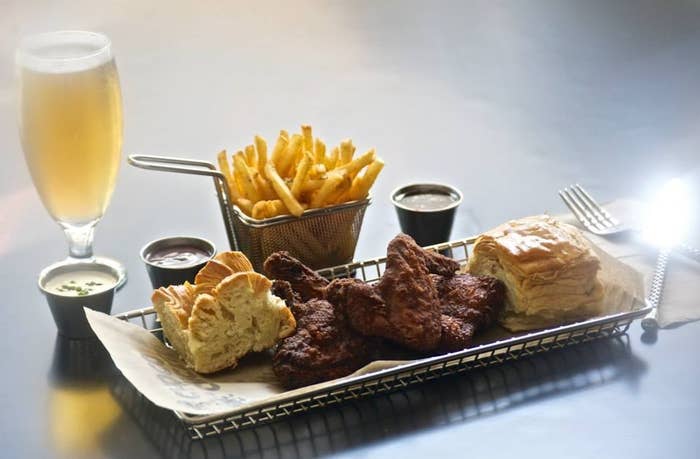 There Is A Restaurant In California Serving Chocolate-Infused Fried Chicken