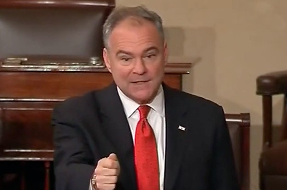 Senator Tim Kaine Argues Congress Needs To Approve Military Action In Iraq