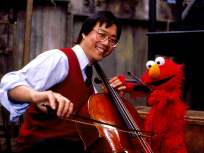 Yo-Yo Ma w/ Elmo (sometime in the 80s) : r/OldSchoolCool
