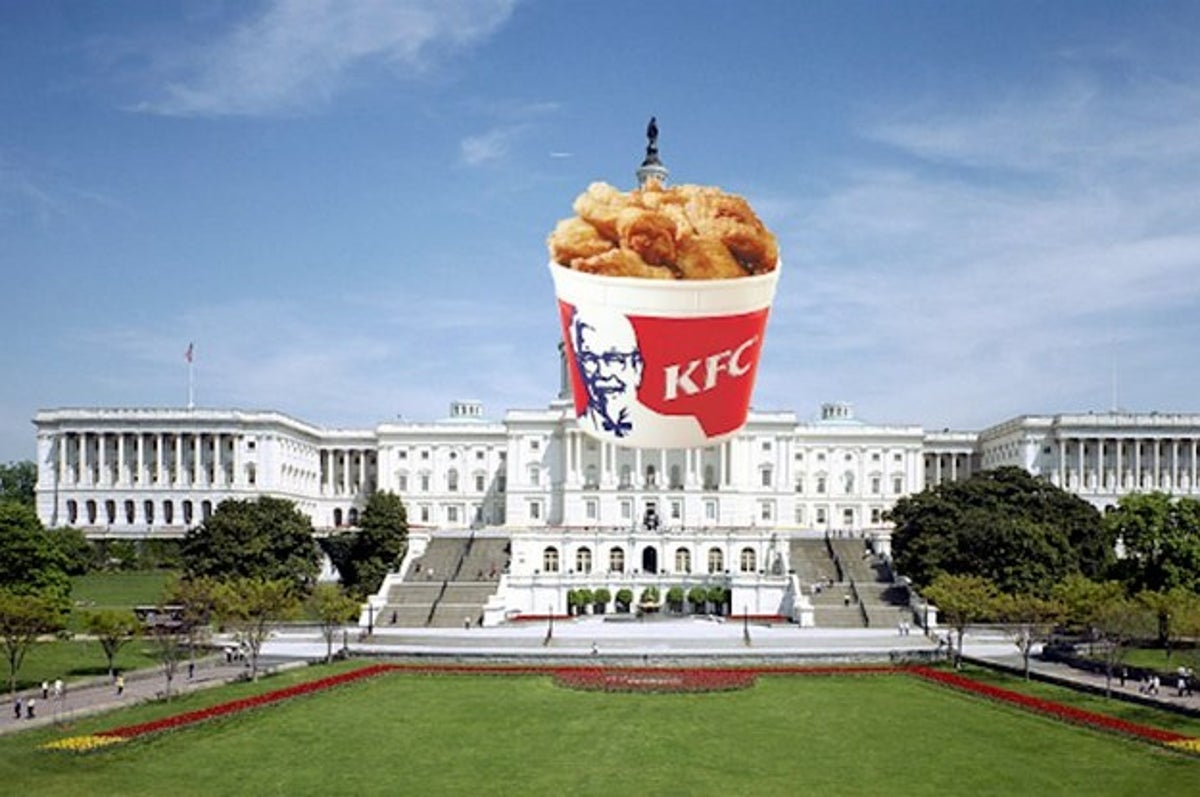 The Cluster That Happens When You Give Away Free KFC On Capitol Hill