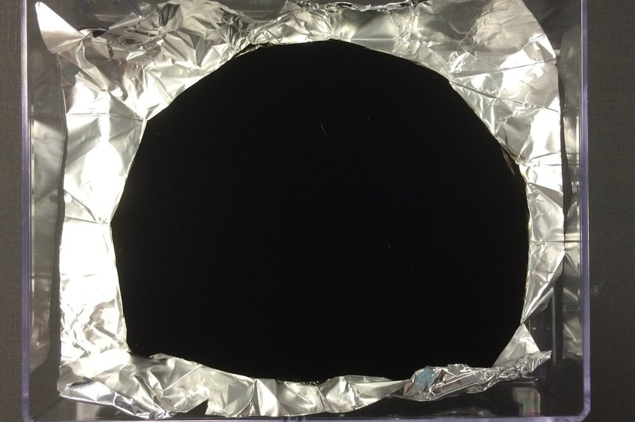 Scientists Create A “New Black,” The Darkest Material Ever Made