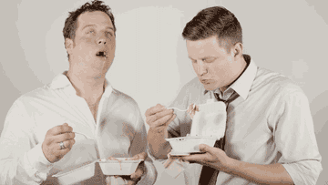 These Guys Eating Poutine In Slow Motion Is The Best Thing You'll See Today
