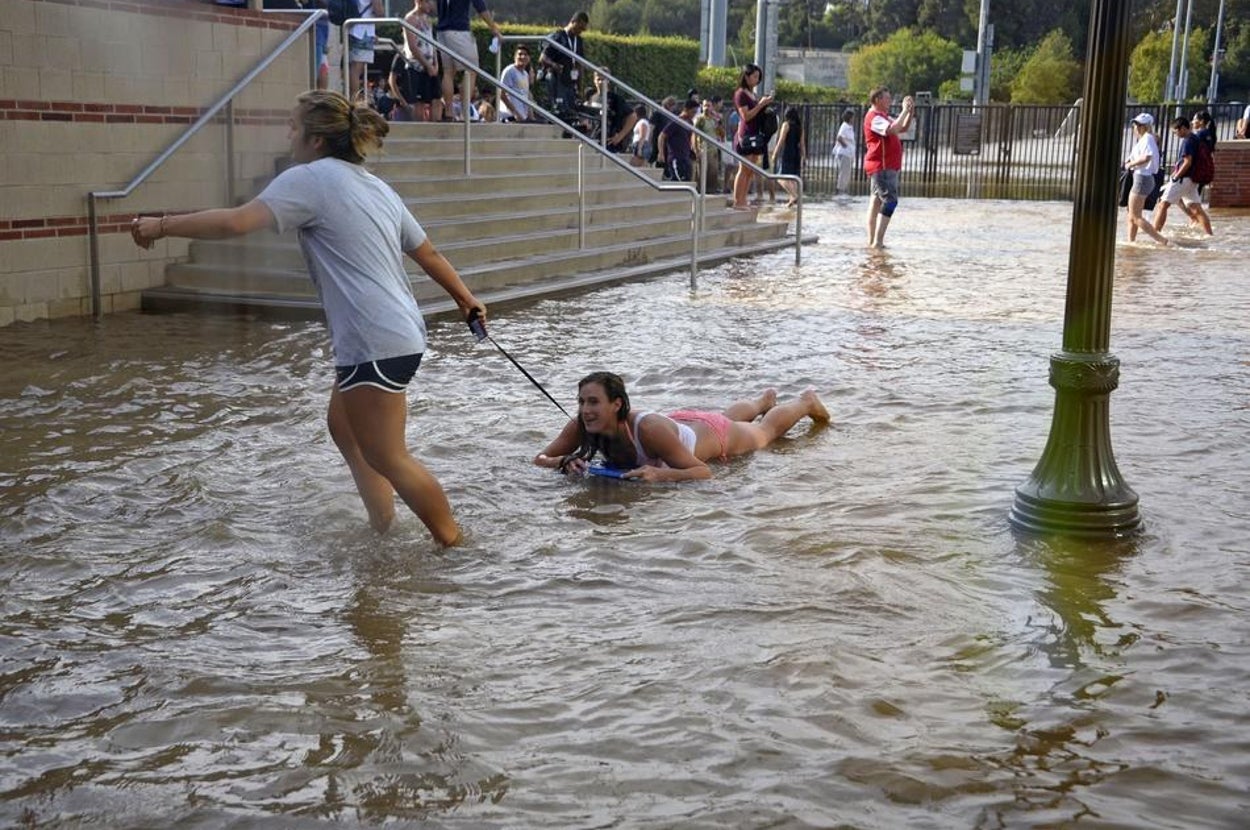 20 Million Gallons Lost After Water Main Bursts, Floods UCLA Campus