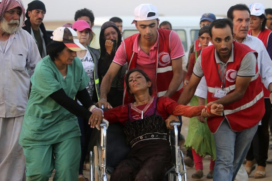 15 Harrowing Photos Of Iraq's Yazidi Fleeing The Advance Of ISIS