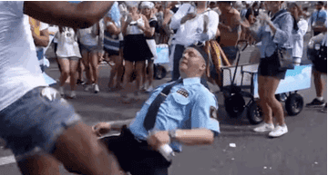 This 25 Second Video Of A Dancing Swedish Cop Is All You Need Today