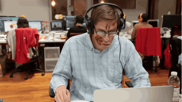 What It's Like When You're A Zombie At The Office