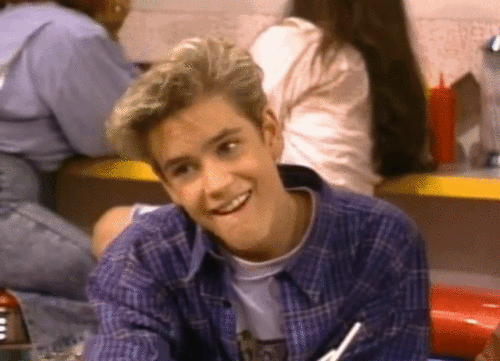 Zack Morris Gifs Find Share On Giphy New party member! Tags: reaction ...