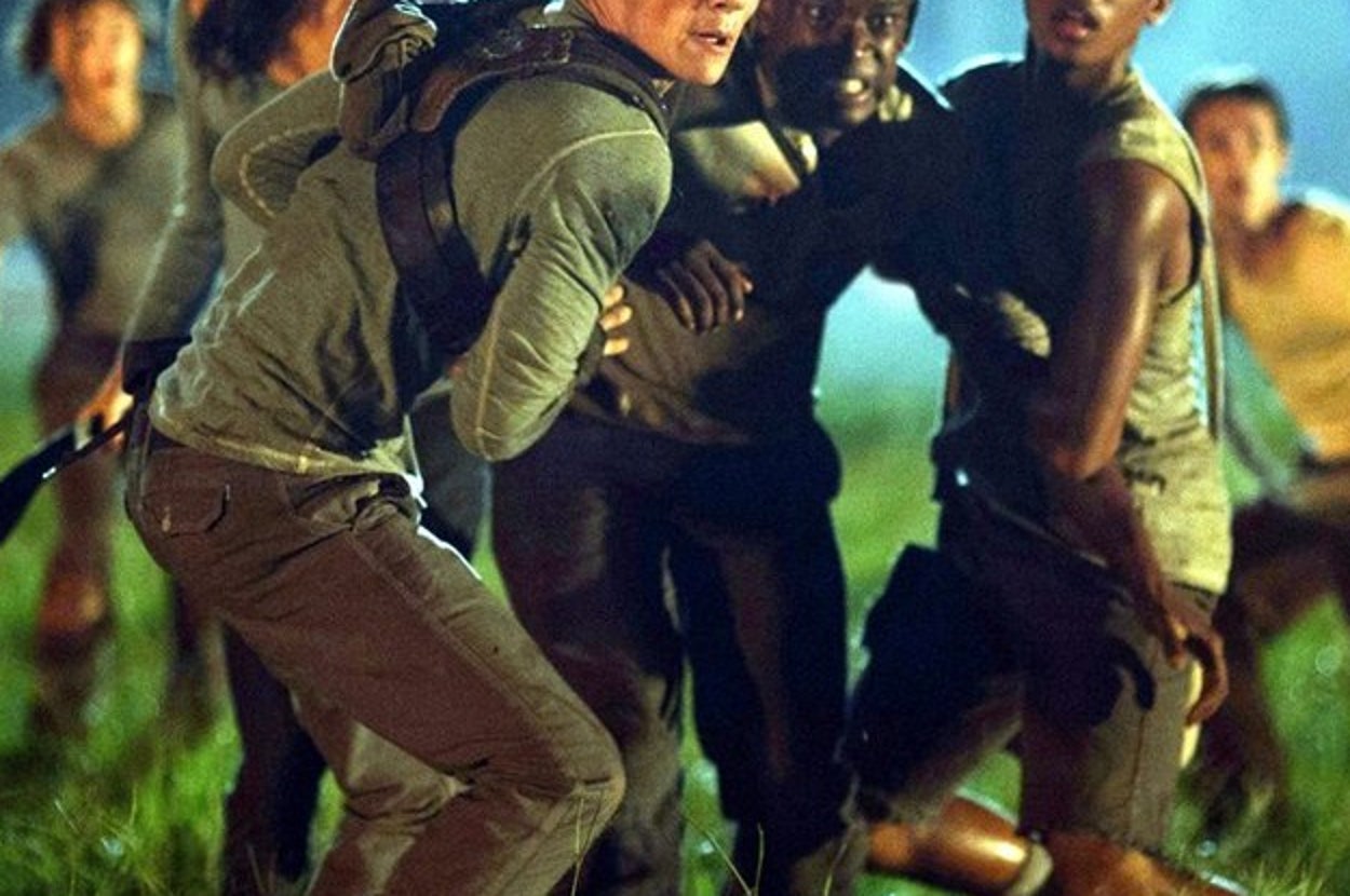 maze runner grievers attack camp