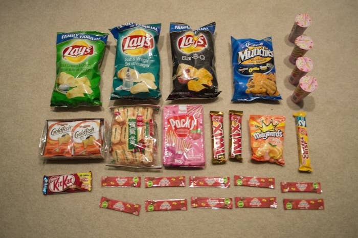 This Girl Made A Backpack Entirely Out Of Snacks