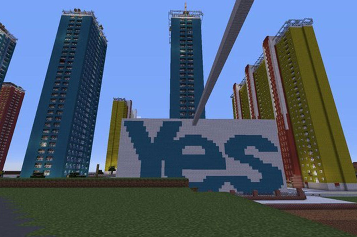 A 15-Year-Old's Epic Quest To Rebuild The Whole Of Glasgow In Minecraft