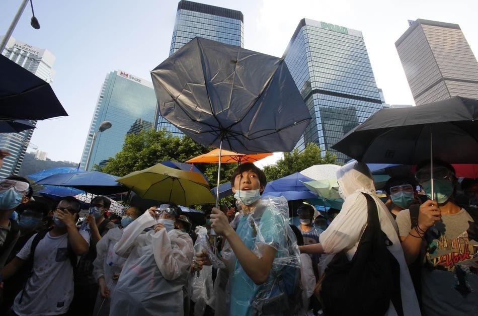 33 Extraordinary Pictures Of Hong Kong's "Umbrella Revolution"
