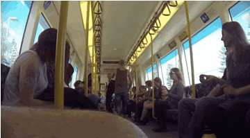 It's Monday So Enjoy This Guy Starting A Spontaneous Dance Party On A ...