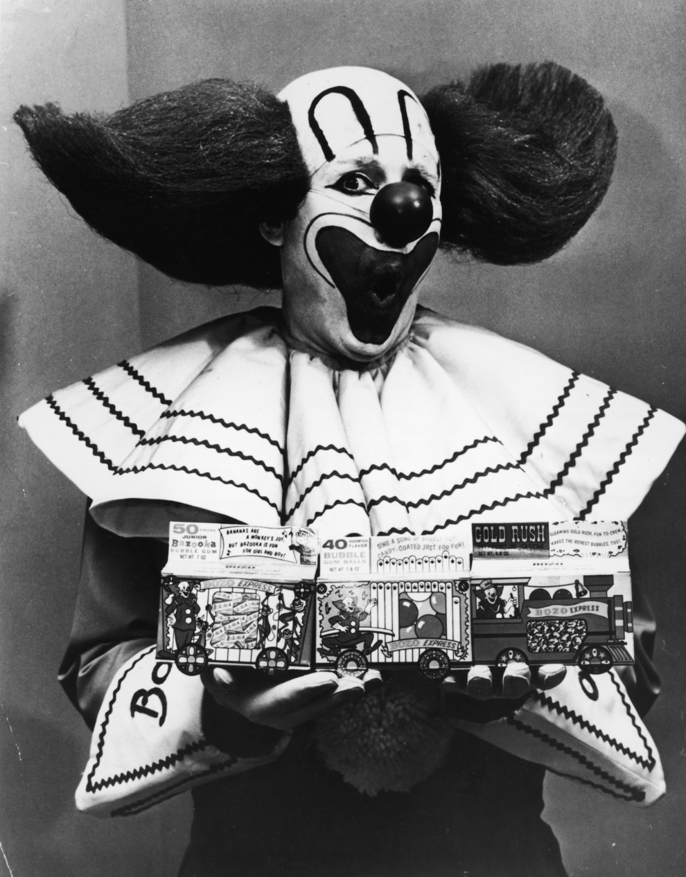37 images d'archives troublantes qui réveilleront votre peur des clowns