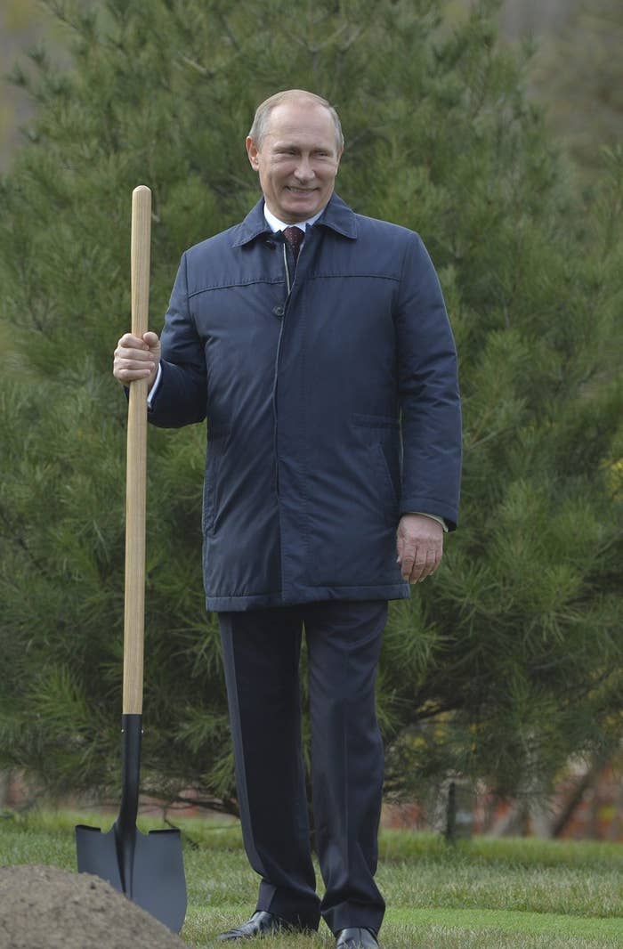 14 Photos That Prove Vladimir Putin Has Never Been Happier