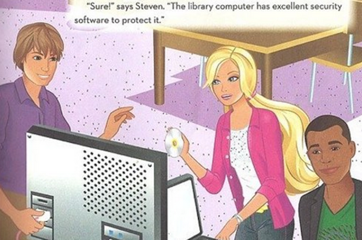 Barbie's "I Can Be A Computer Engineer" Book Is Almost Laughably Sexist