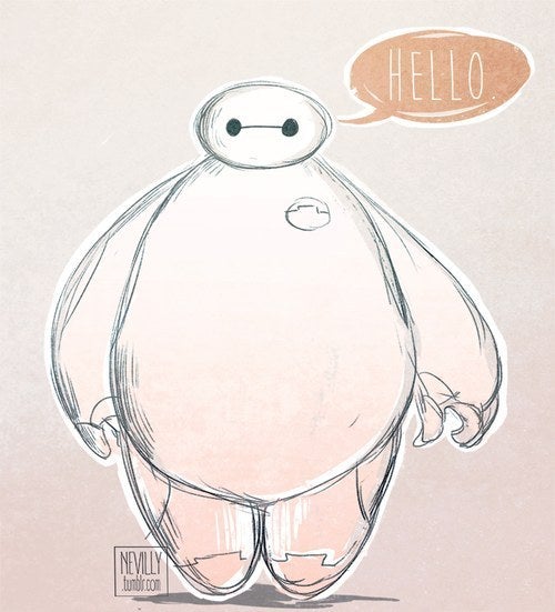 19 Pieces Of Fan Art That Prove Baymax Is Your New Fave Character
