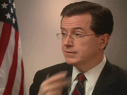 26 GIFs Of Stephen Geeking Out