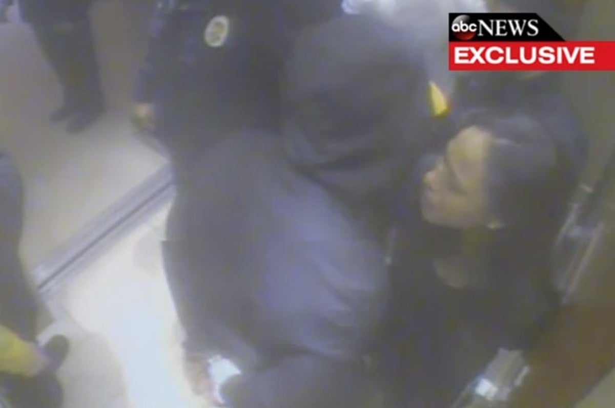New Video Shows Ray And Janay Rice Kiss Just After Elevator Assault