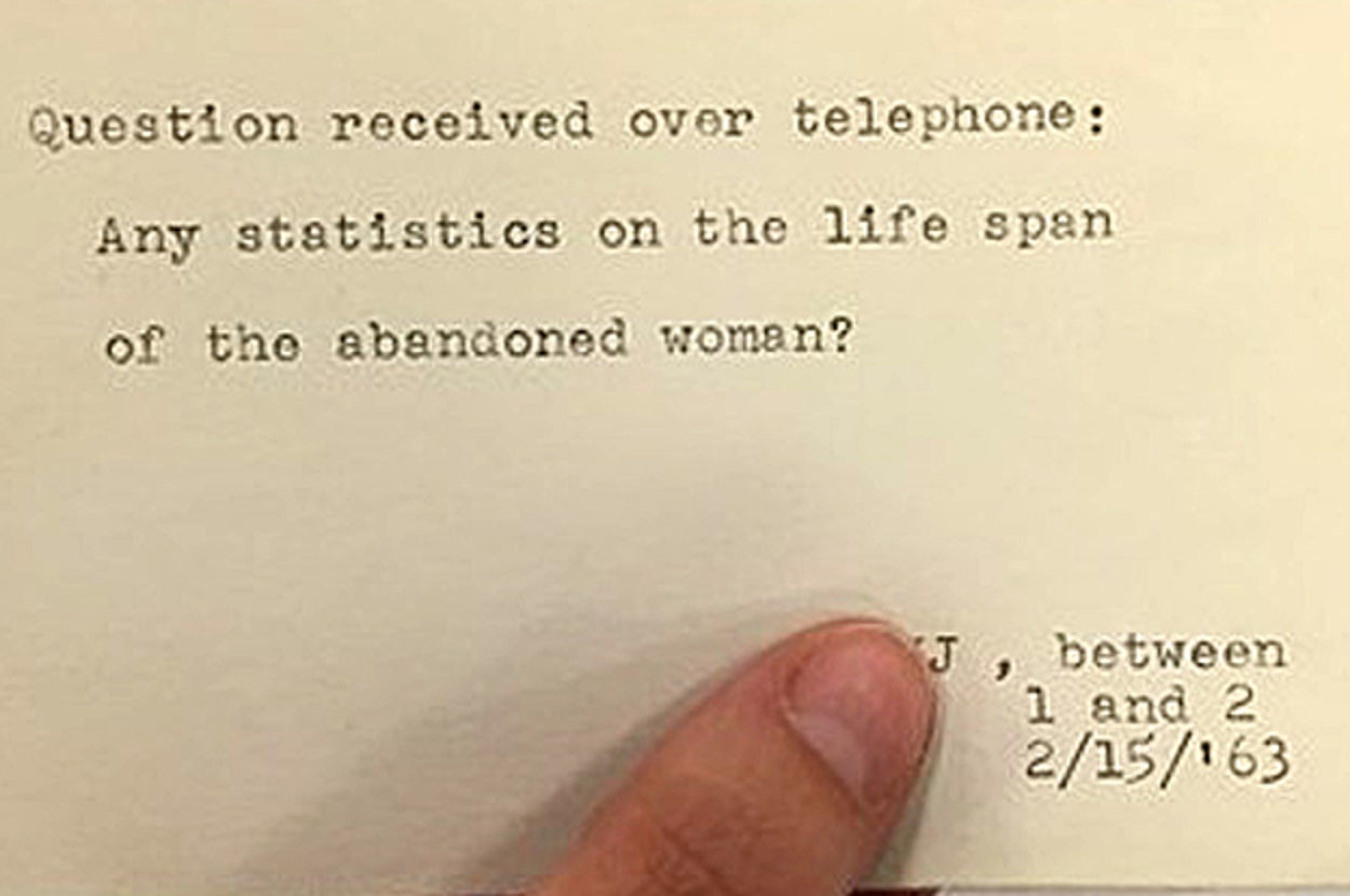 This Is How People Asked Embarrassing Questions Before The Internet